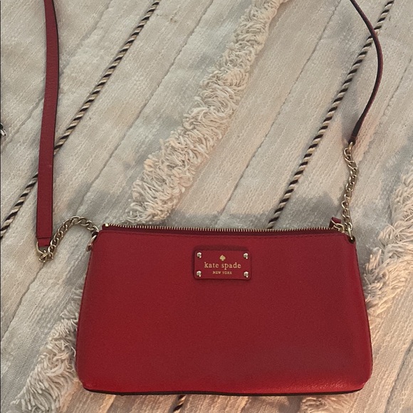 kate spade | Bags | Red Kate Spade Crossbody | Poshmark